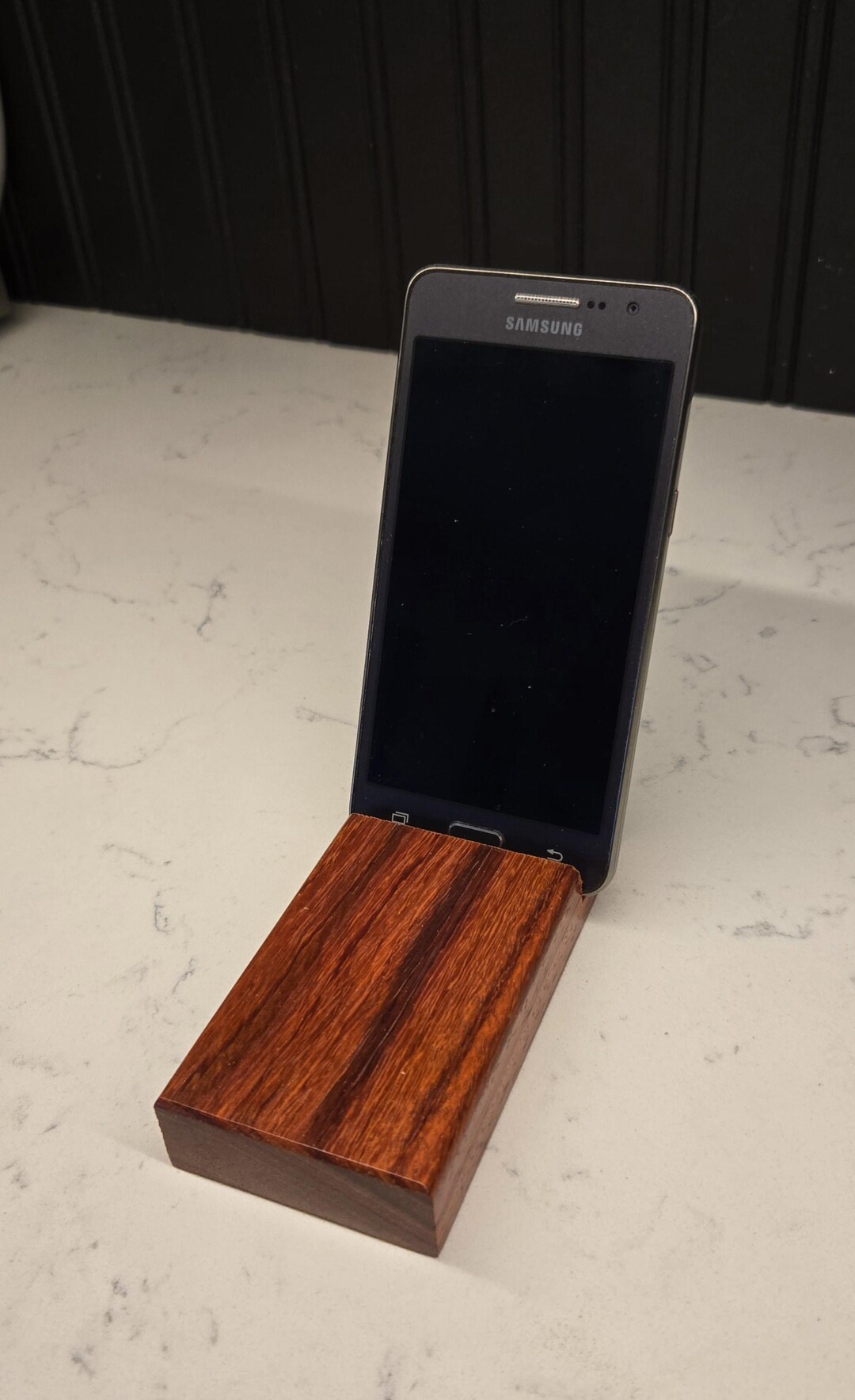 Exotic Wood Phone Stand - Pakauk - Etsy