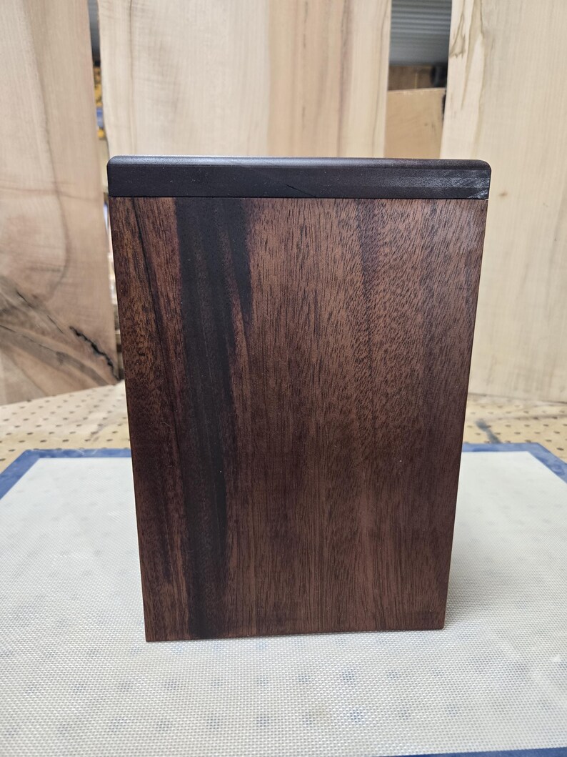 Mahogany Cremation Box Interment Box - Hand Crafted - Etsy