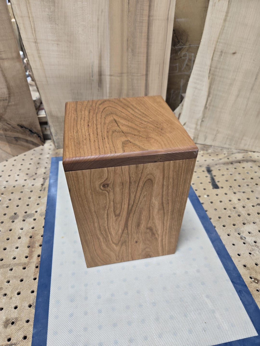 Black Cherry Cremation Box Interment Box - Hand Crafted - Etsy