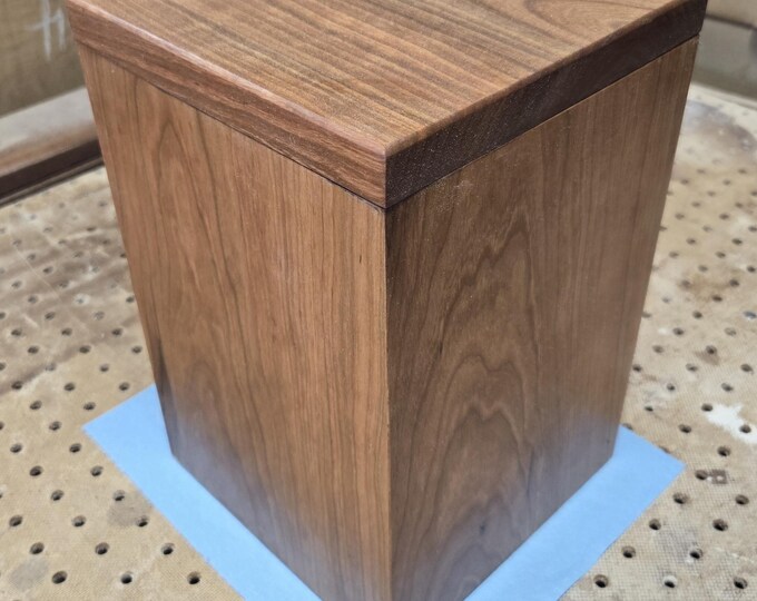 Black Cherry Cremation Box Interment Box - Hand Crafted - Etsy