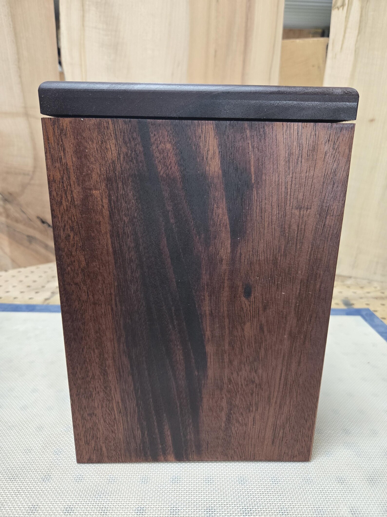 Mahogany Cremation Box Interment Box - Hand Crafted - Etsy