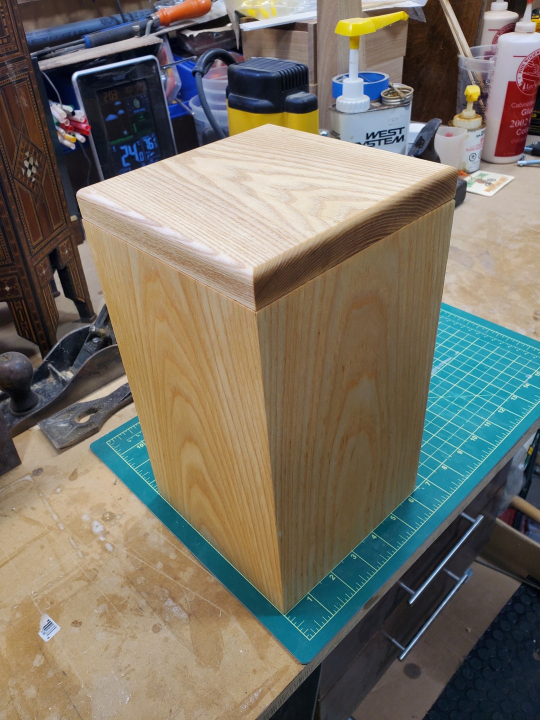 Ash Cremation Box Interment Box - Hand Crafted - Etsy