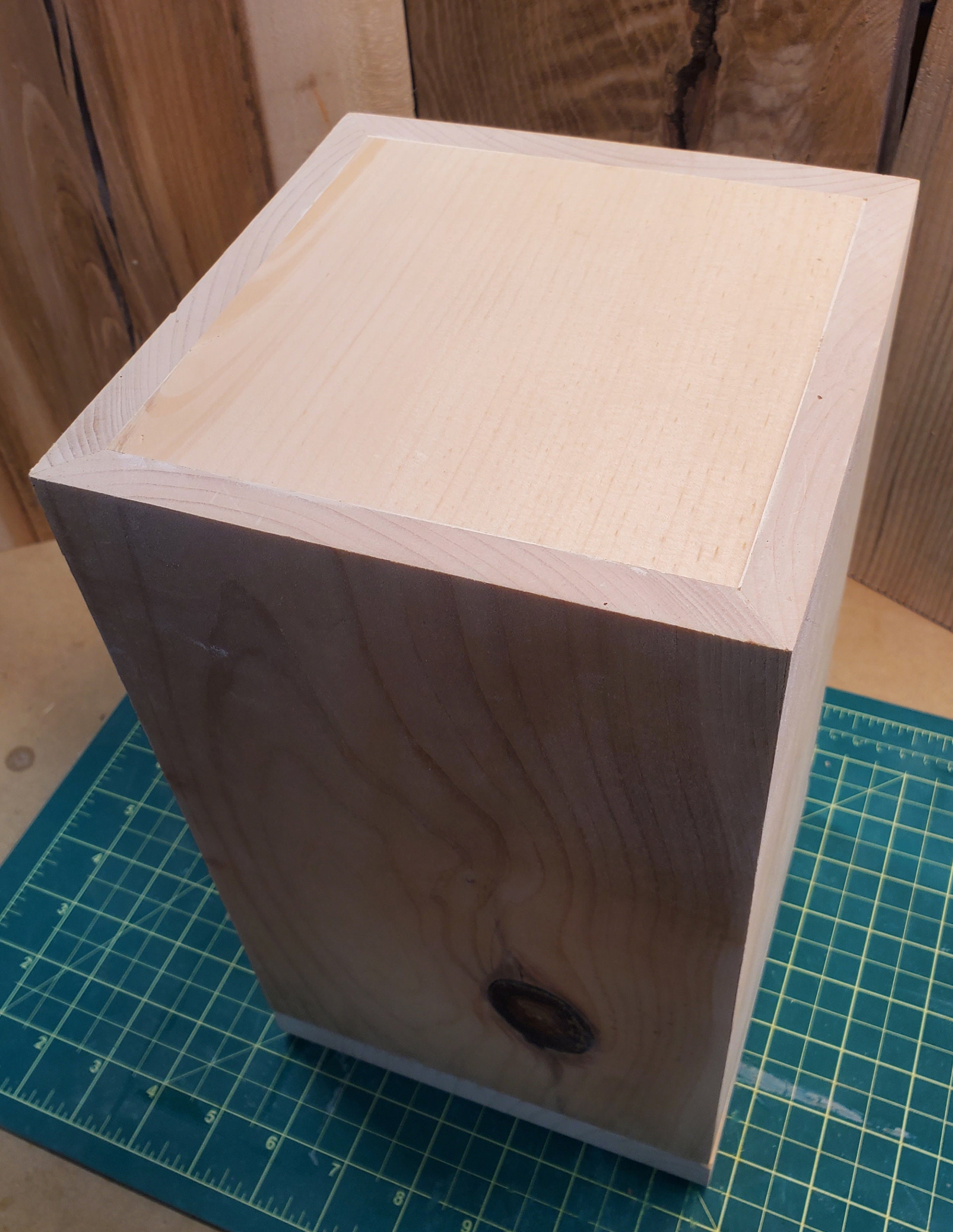 White Pine Cremation Box Internment Box Hand Made Crafted - Etsy