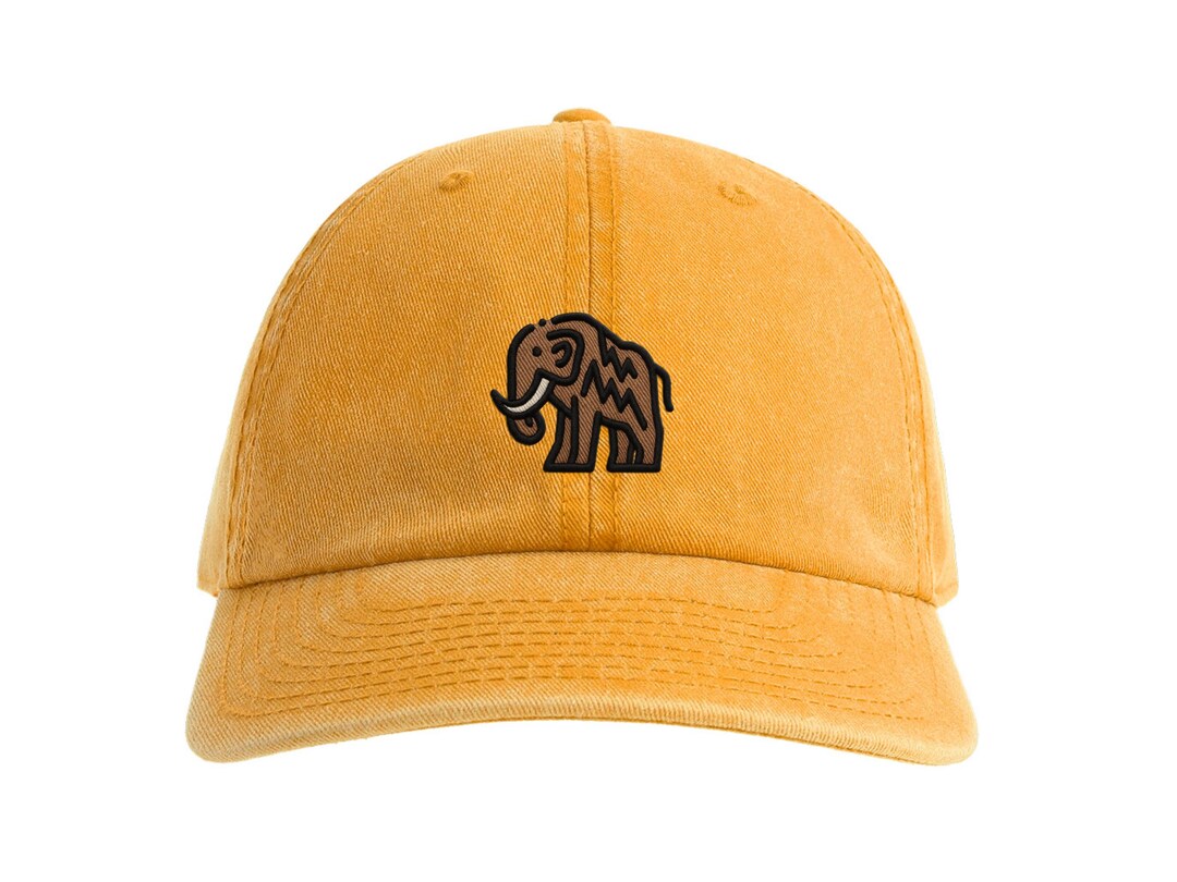Embroidered Mammoth Dad Hat: Ice Age Paleontology Gift - Etsy