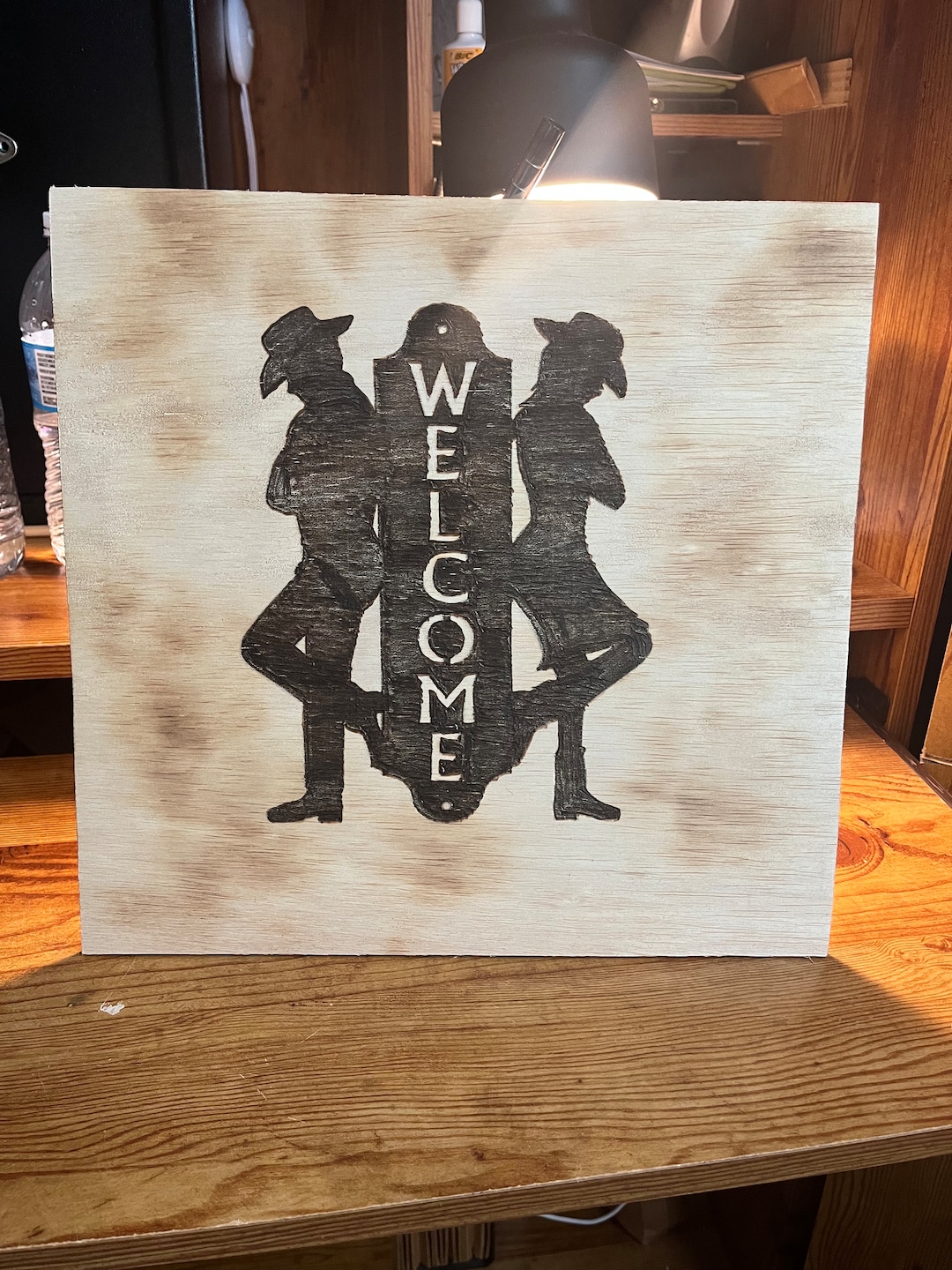 Cowboys Welcome Sign 8x10 - Etsy