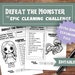 Editable Dnd Cleaning Checklist Game ADHD Cleaning List Printable Kid ...