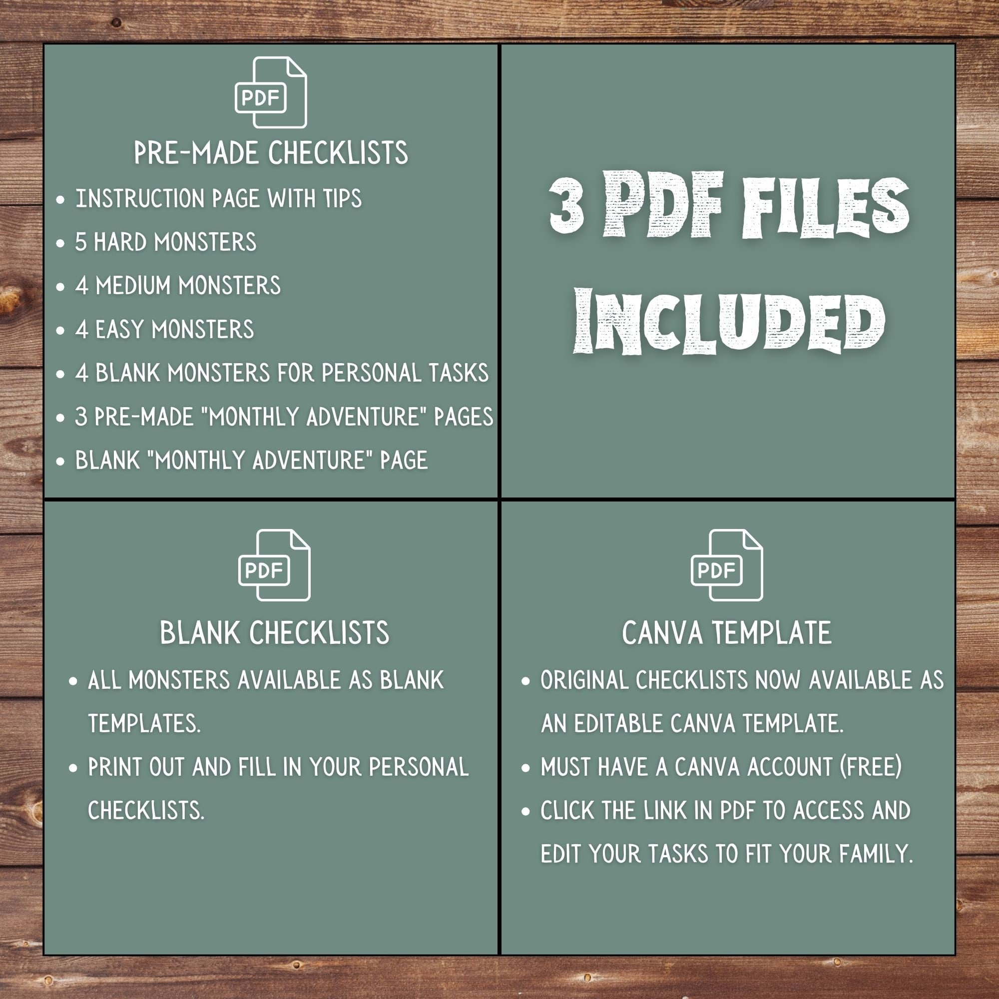 Editable Dnd Cleaning Checklist Game ADHD Cleaning List Printable Kid ...