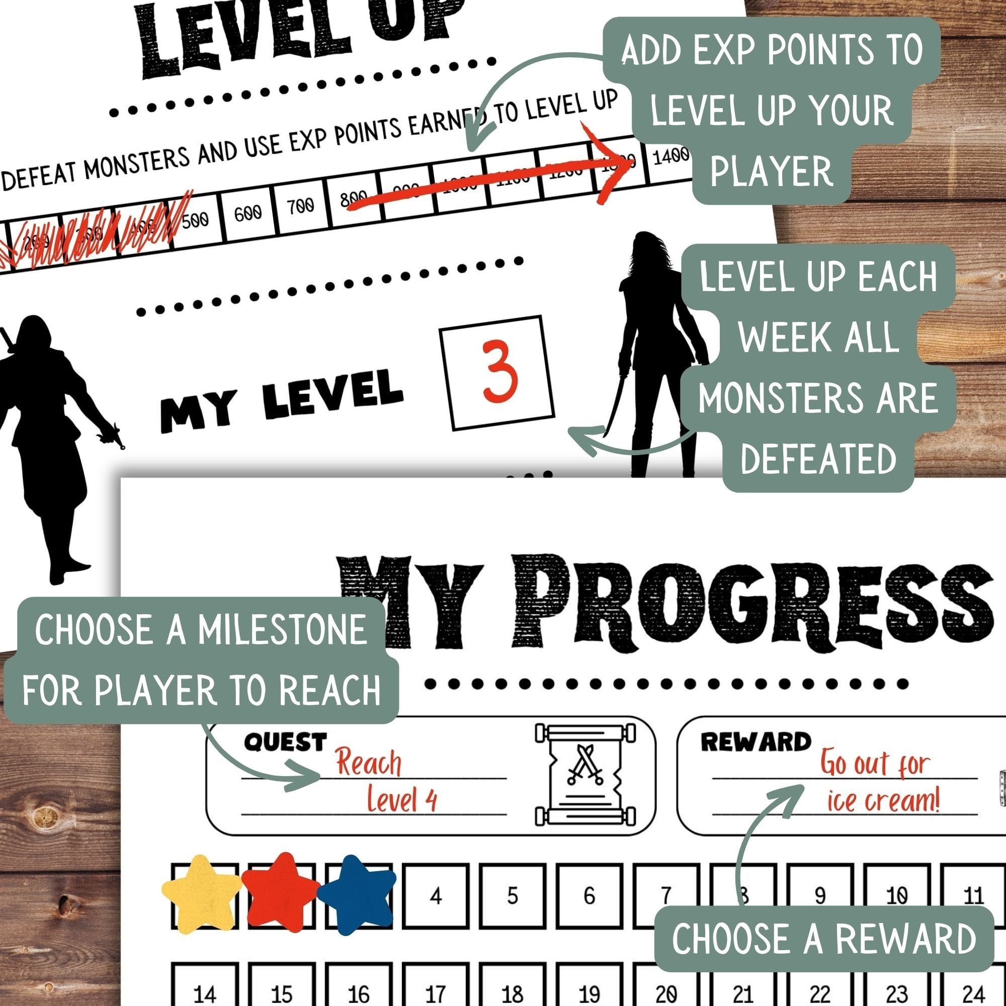 ADHD Editable Cleaning Checklist Game ADHD Kid Chore List Printable ...