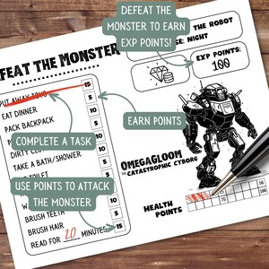 Editable Kid Daily Routine for Kid Morning Routine Checklist Bedtime ...