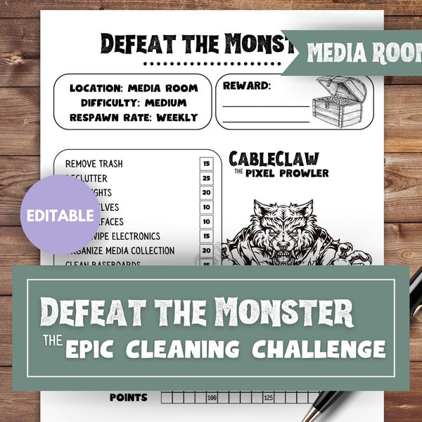 Adhd Adult Chore Chart - Etsy