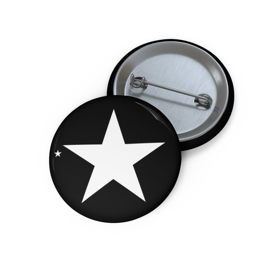 Y2k Star Pinback Button1.25, Round Pin, Alternative Pin, Indie Rock Pin ...