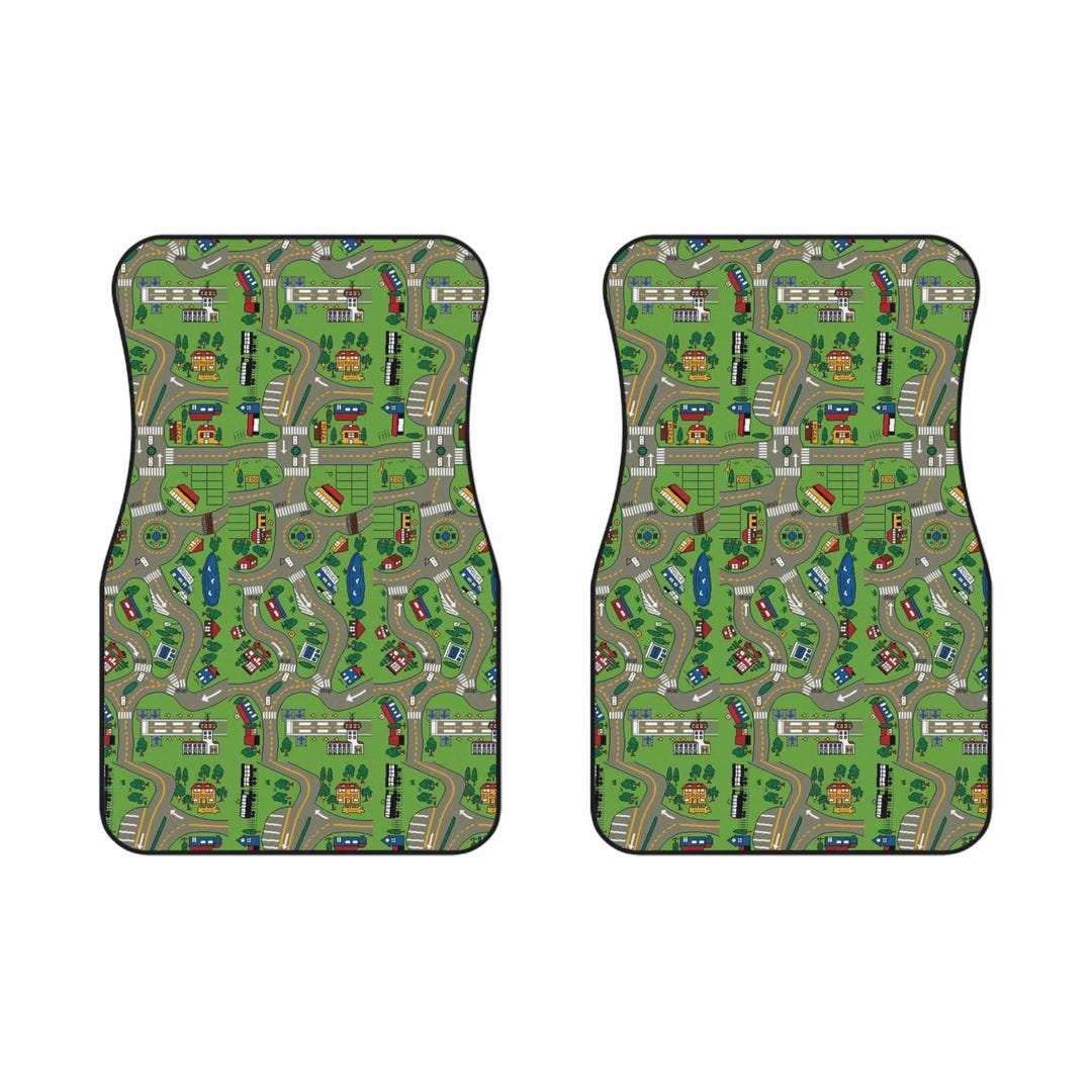 Nostalgic Car Rug Car Mats (2x Front) - Etsy