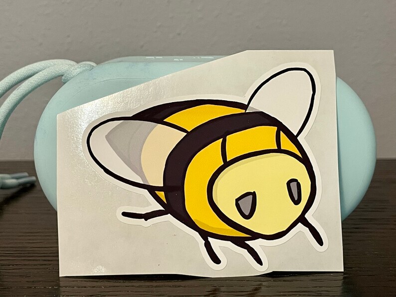 Large Bumble Bee Sticker - Etsy
