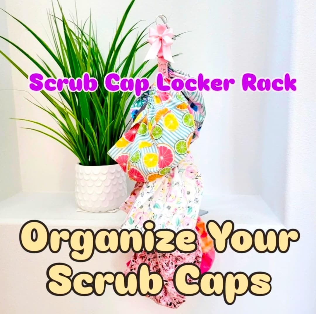 Grab and Go, Store Scrub Caps in Locker Station, Holds up to 6 Caps ...