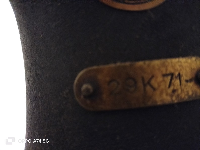 Antique Singer Cast Iron Industrial 29K71 Cobbler Leather Treadle ...