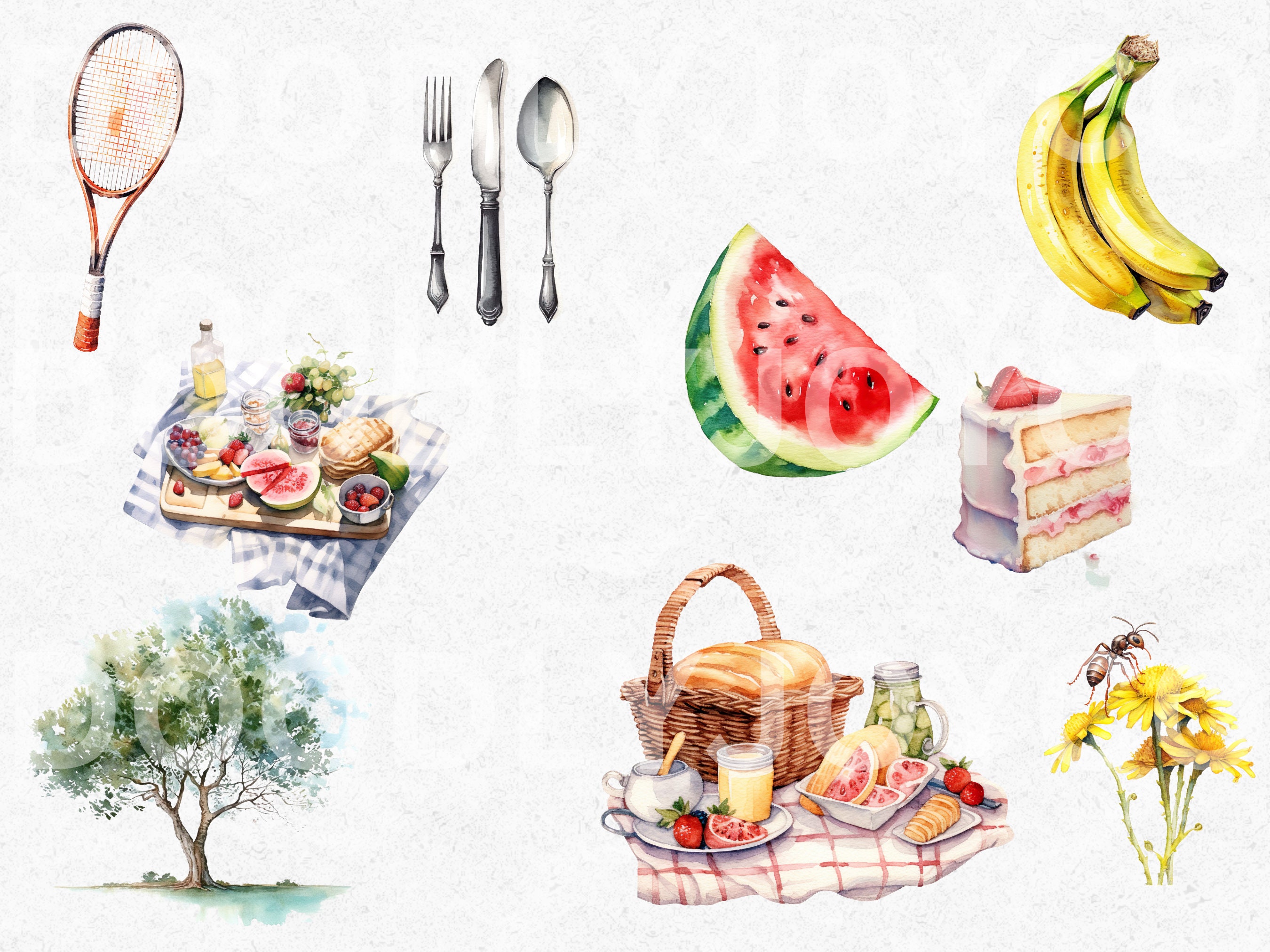 Picnic Clipart Pack Summer Park Transparent Png Park Clipart ...