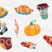 Autumn Clipart Pack Cute Fall Clipart Autumn Illustrations Clipart for ...