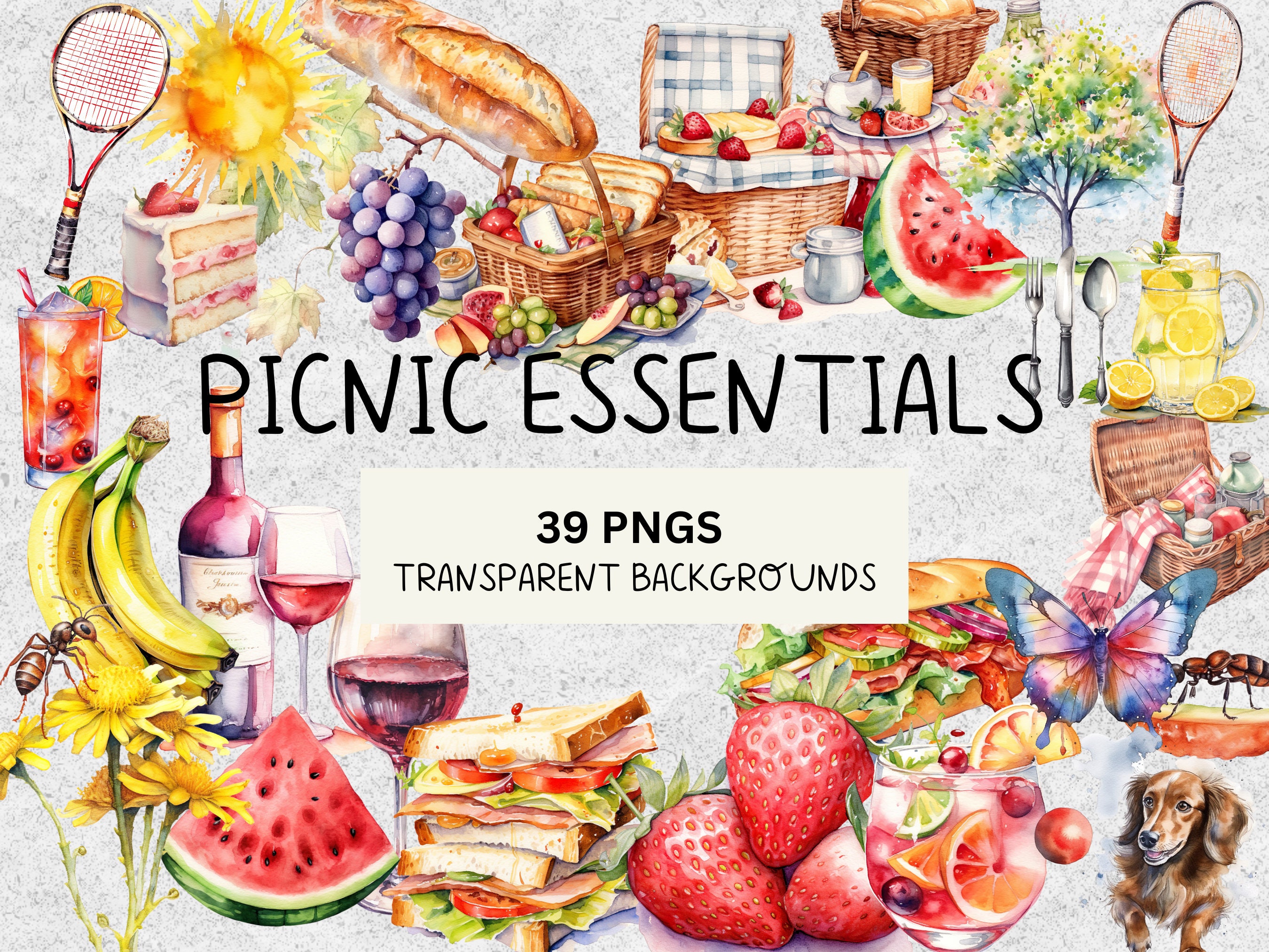 Picnic Clipart Pack Summer Park Transparent Png Park Clipart ...