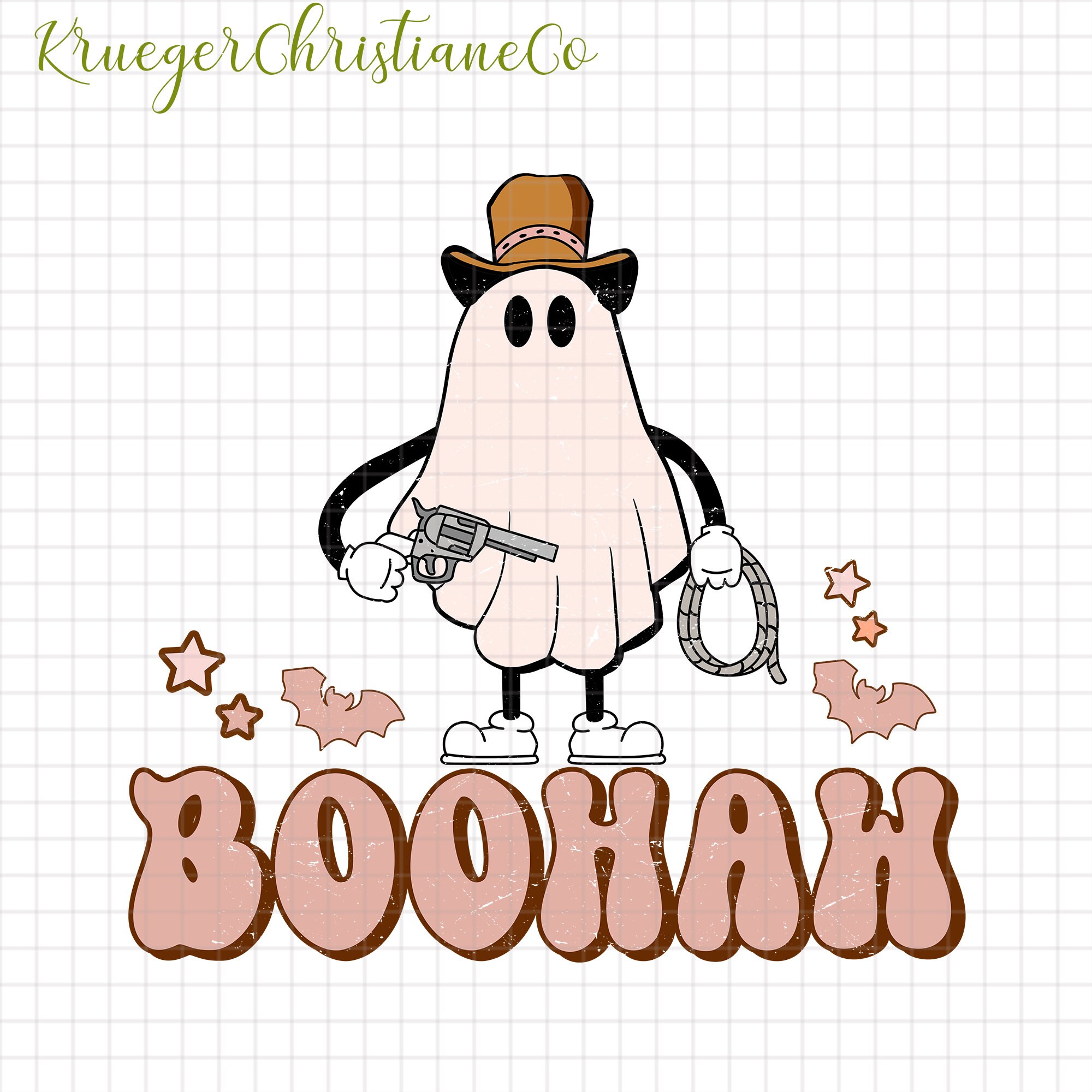 Retro Boo Haw Halloween Png Western Boo Haw Png Cute Ghost - Etsy
