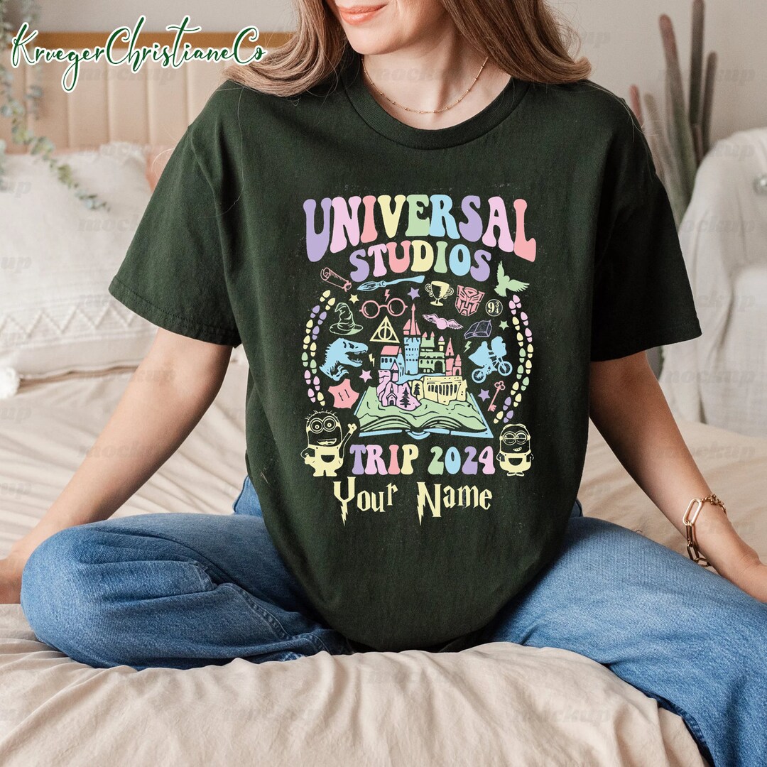 Universal Studios Trip 2024 Shirt, Custom Universal Orlando T-shirt ...