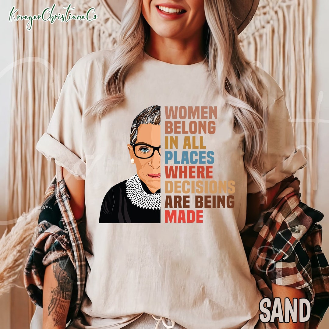 RBG Vote 2024 Women Rights T-shirt, Vote Like Ruth Sent You Sweatshirt ...