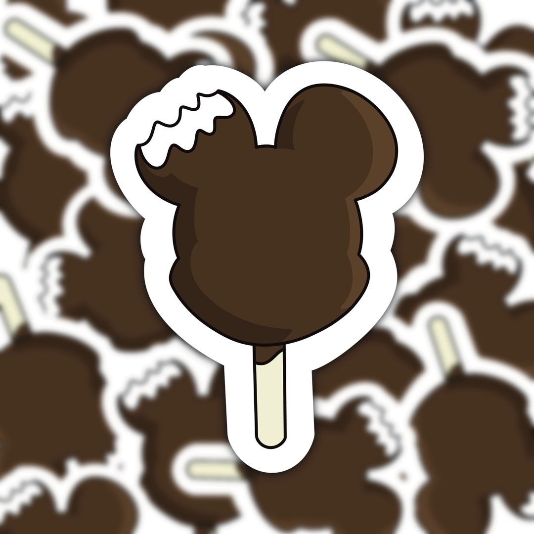 Mickey Inspired Ice Cream Bar Sticker Disney Inspired Sticker Mickey ...