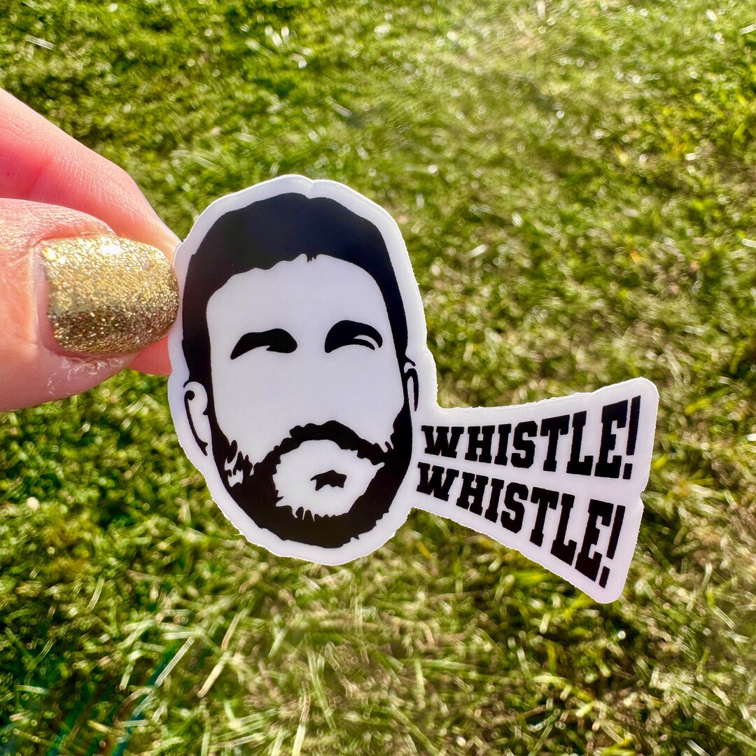 Whistle Whistle Roy Ted Inspired Vinyl Sticker - Etsy