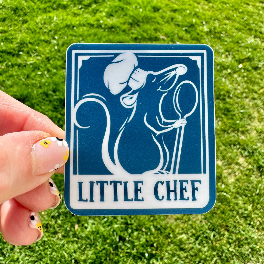 Little Chef Ratatouille Sign Sticker - Etsy