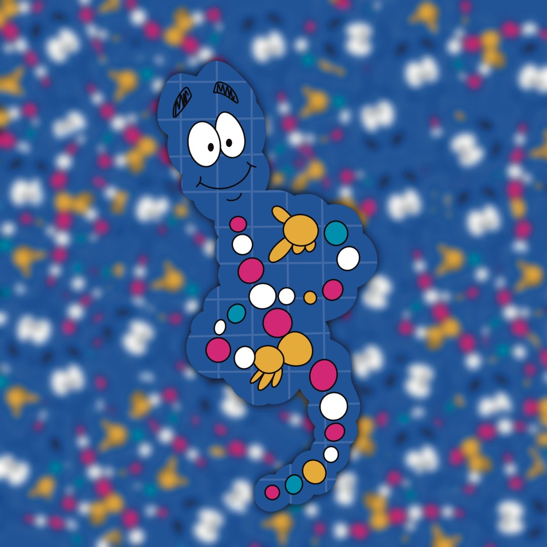 Jurassic Park Inspired Mr. DNA Sticker Jurassic Park Sticker Mr. DNA - Etsy