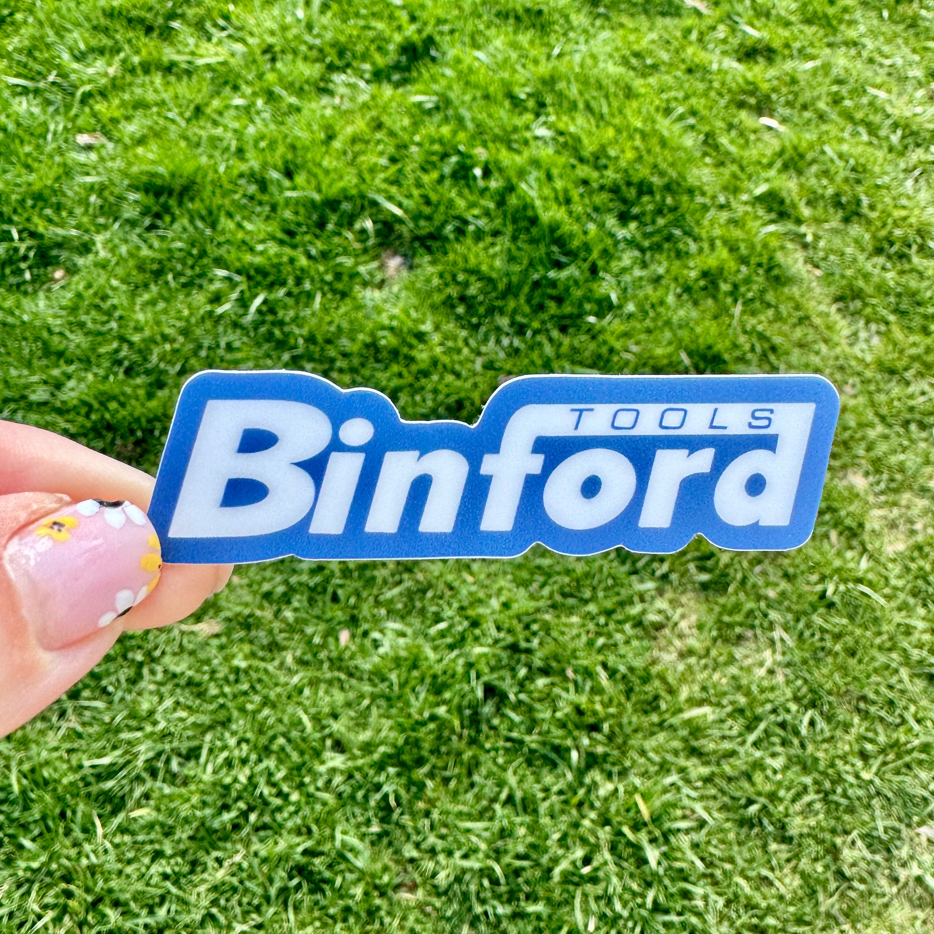 Binford Tools Inspired Die-cut Home Improvement Vinyl Waterproof ...