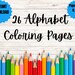 Alphabet Coloring Pages for Kids | 26 Coloring Sheets for Kids ...