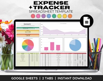Budget Spreadsheet Google Sheets Digital Finance Planner - Etsy