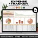 Google Sheets Expense Tracker Spreadsheet Template Digital Finance ...