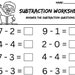 Printable Subtraction Worksheets for Kids 50+ - Fun Math Practice ...