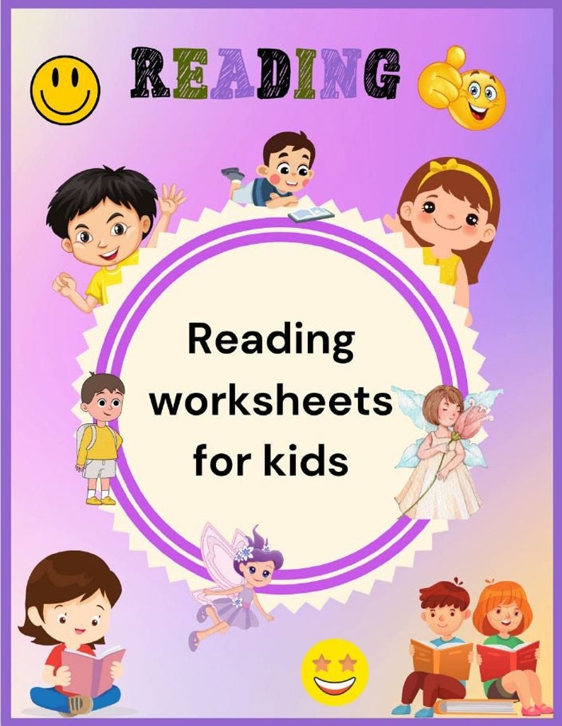 Engaging Reading Worksheets for Kids – Spark Joy in Learning! - Etsy