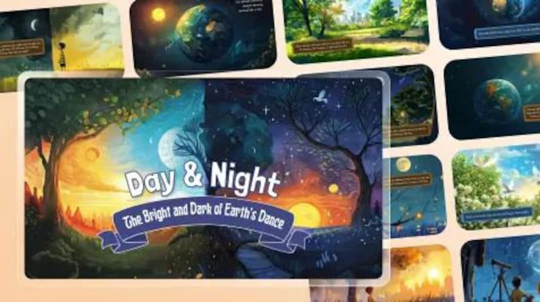 Day and Night: Earth's Bright and Dark Adventures | Kids Science Video ...