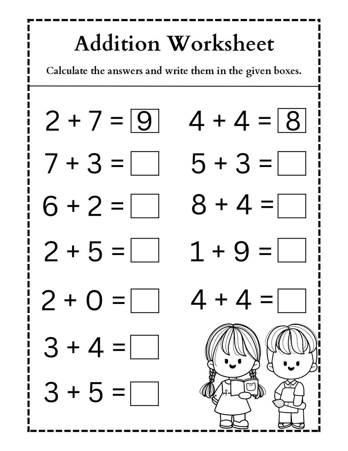 Preschool Activity Sheets | 90+ Addition Worksheets | Learning to Count ...
