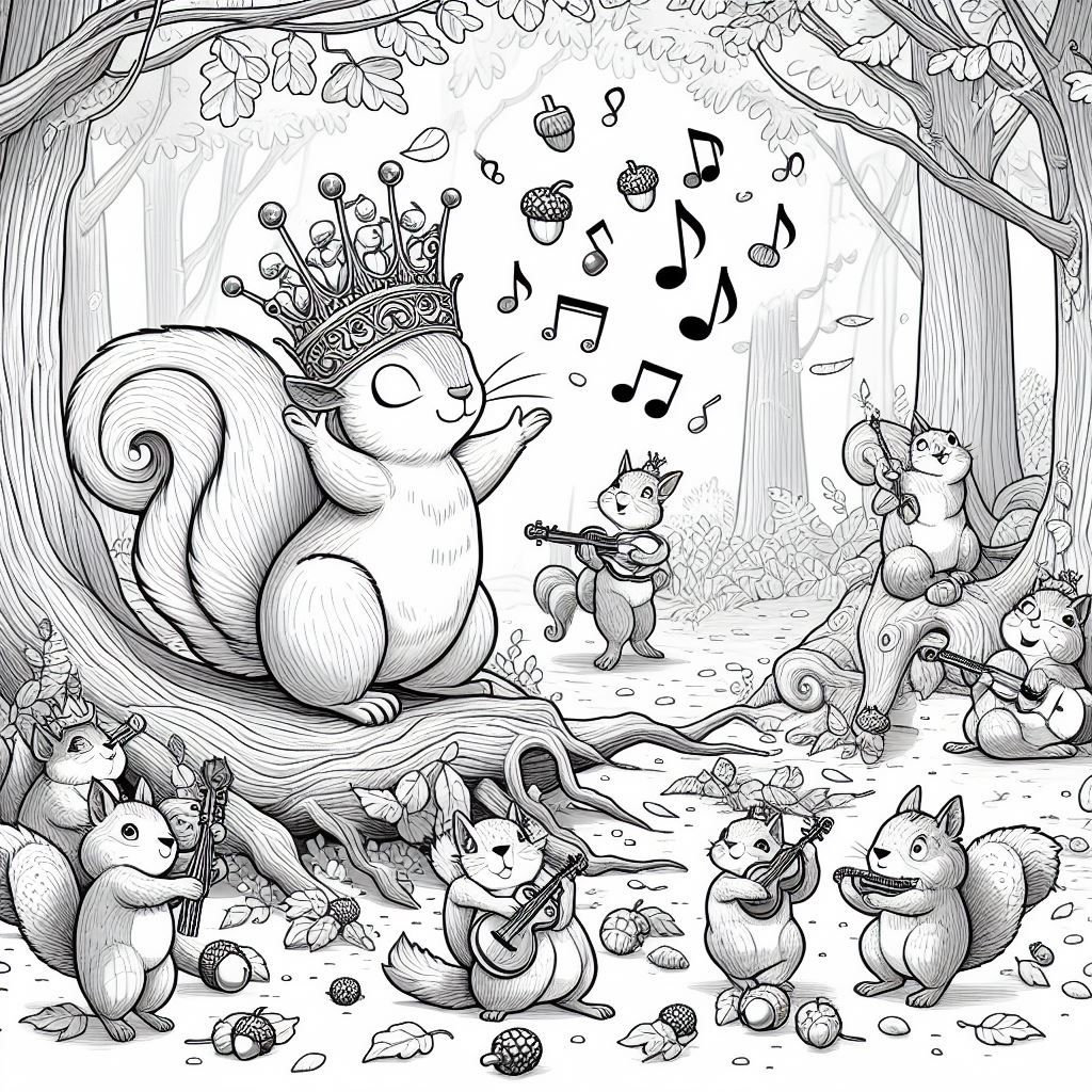 Whispering Woods Coloring Book | Printable Activity Sheets | Nature ...