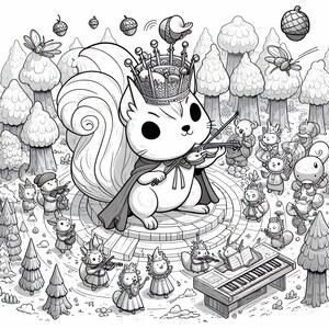 Whispering Woods Coloring Book | Printable Activity Sheets | Nature ...