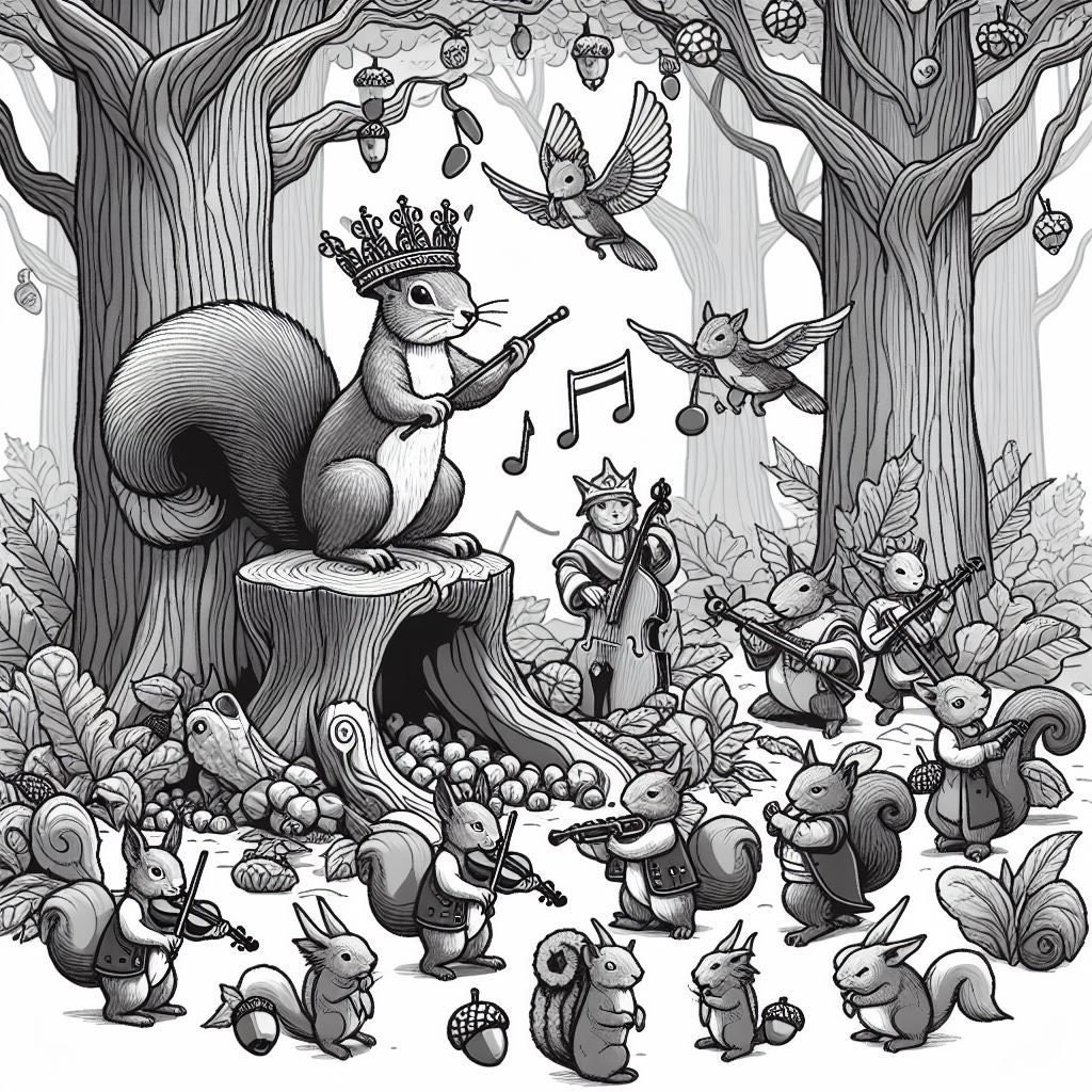 Whispering Woods Coloring Book | Printable Activity Sheets | Nature ...