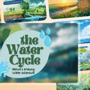 The Water Cycle: Nature's Amazing Water Adventure | Kids Science Video ...
