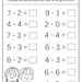 Printable Subtraction Worksheets for Kids 50+ - Fun Math Practice ...