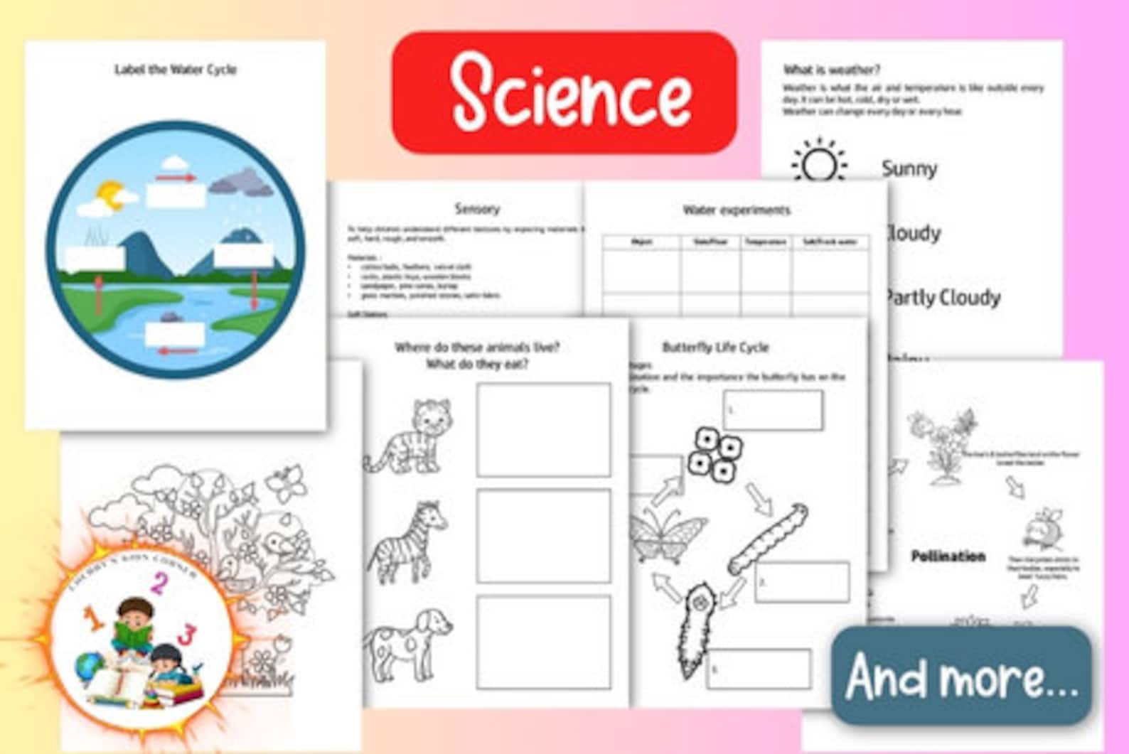 Kindergarten Preschool Learning Bundle | 1200+ Pages | Activity ...