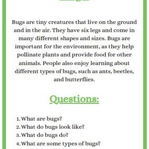 Printable Reading Worksheets for Kids - Fun Literacy Activities for ...