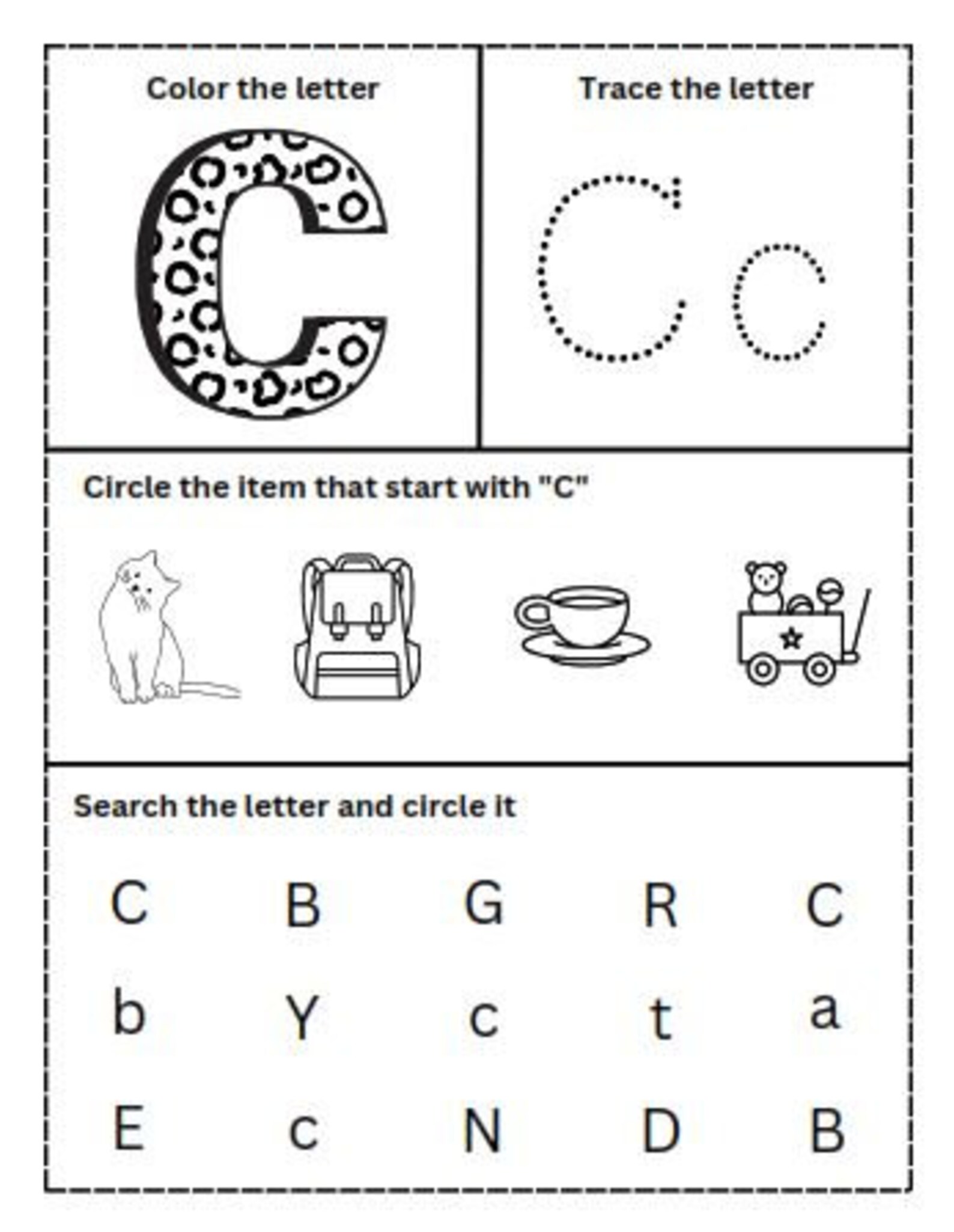 Interactive Preschool Activity Sheets for Holistic Development for Kids ...