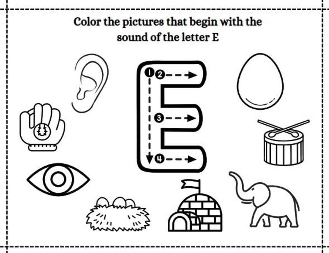 Interactive Preschool Activity Sheets for Holistic Development for Kids ...