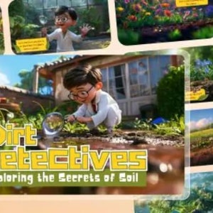 Dirt Detectives: Exploring the Secrets of Soil | Kids Science Video ...