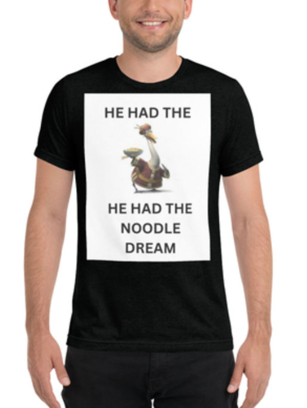 Kung Fu Panda: He Had the Noodle Dream T-shirt - Etsy