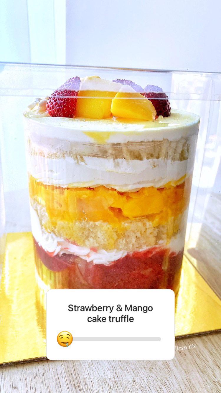 Mini Mango Strawberry Trifle Cake Digital Recipe- Printable PDF - Etsy