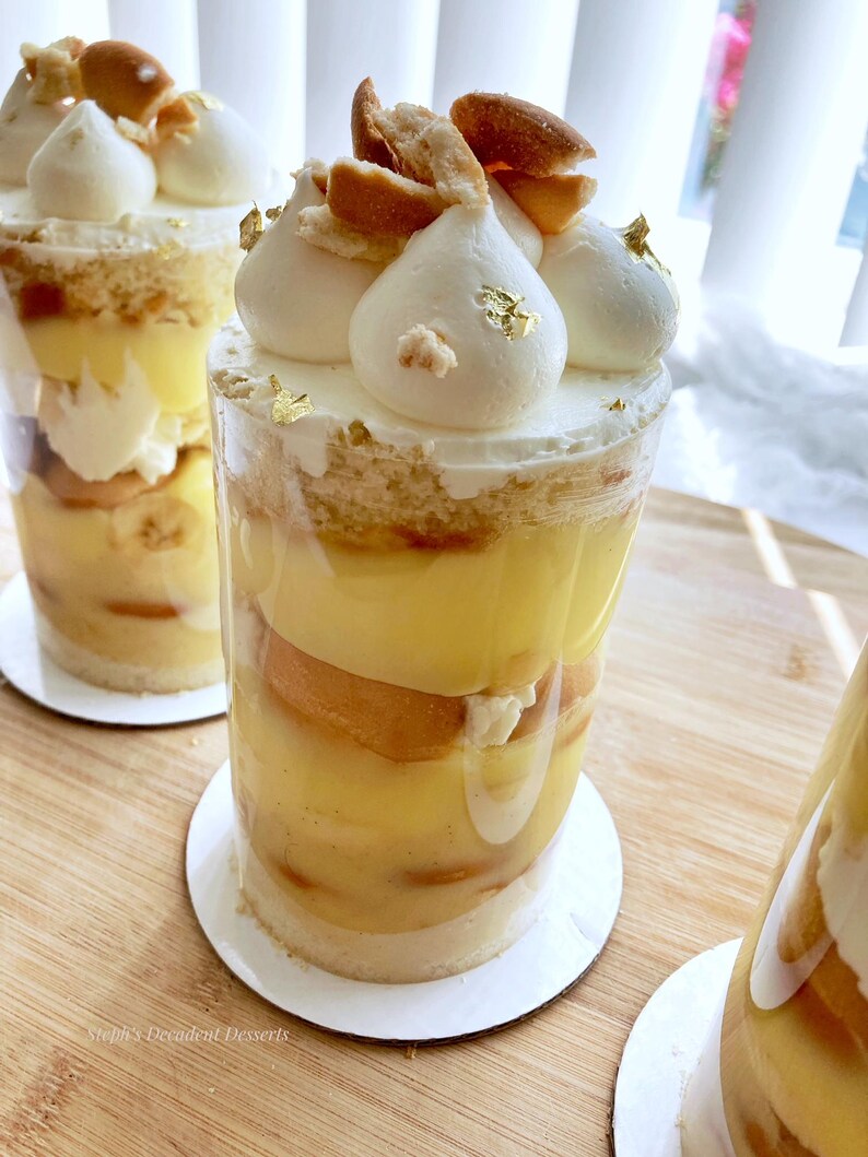 Mini Banana Cream Trifle Recipe: Printable Dessert (PDF) - Etsy